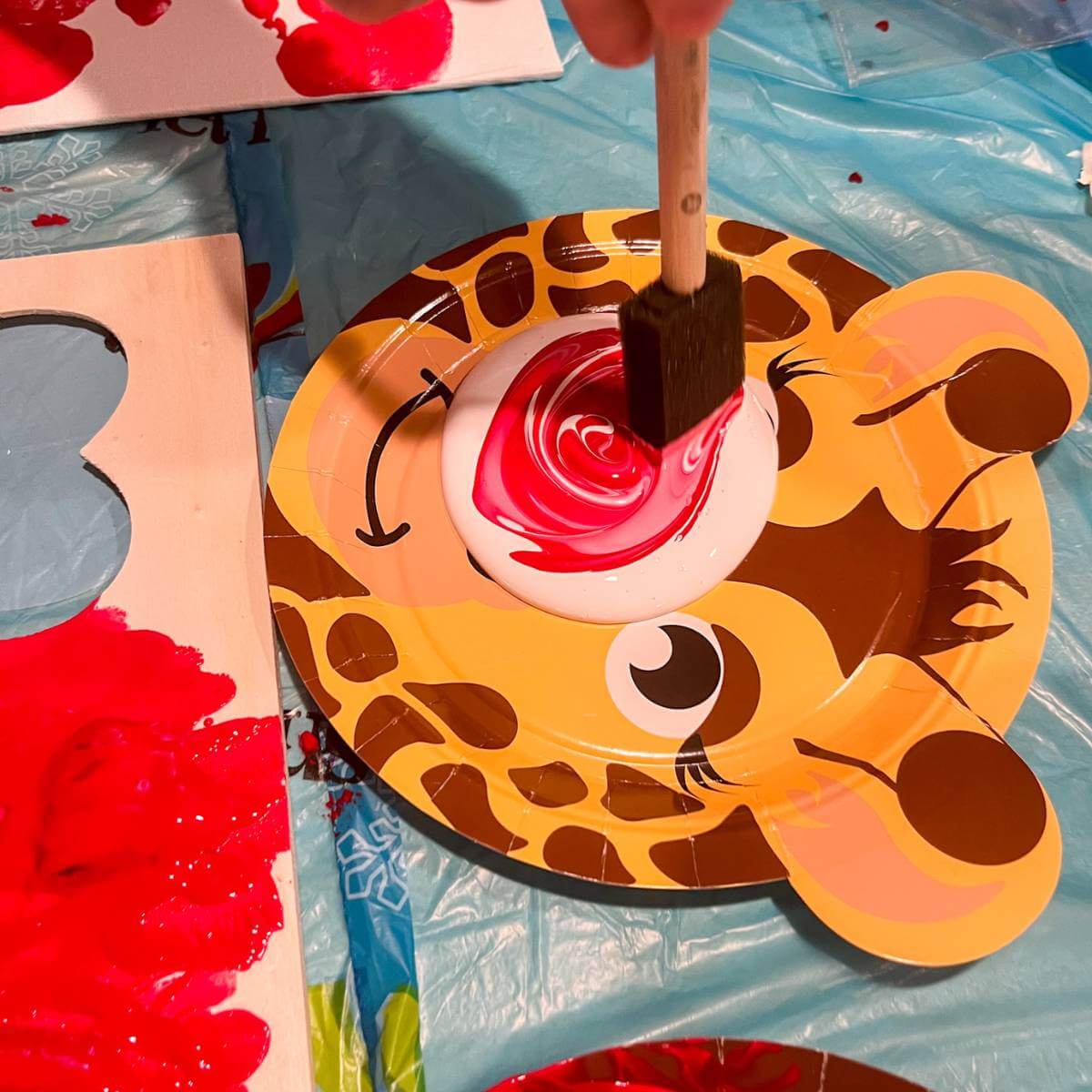 Easy and Fun Valentine’s Day Painting for Kids