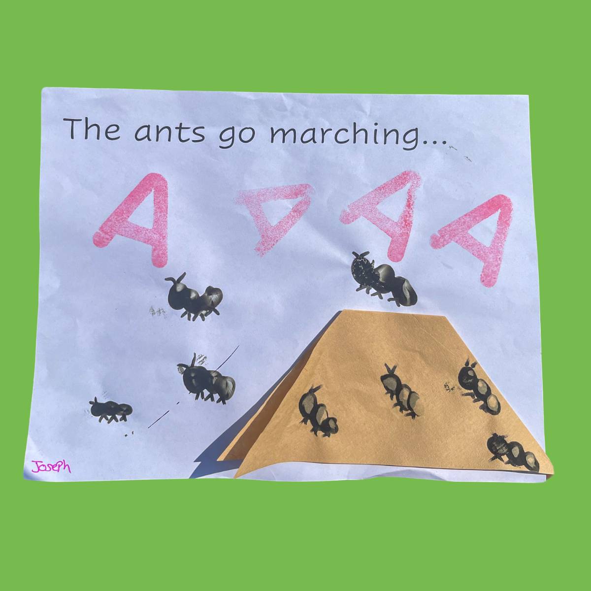 Easy Letter A Crafts for Preschoolers and Toddlers