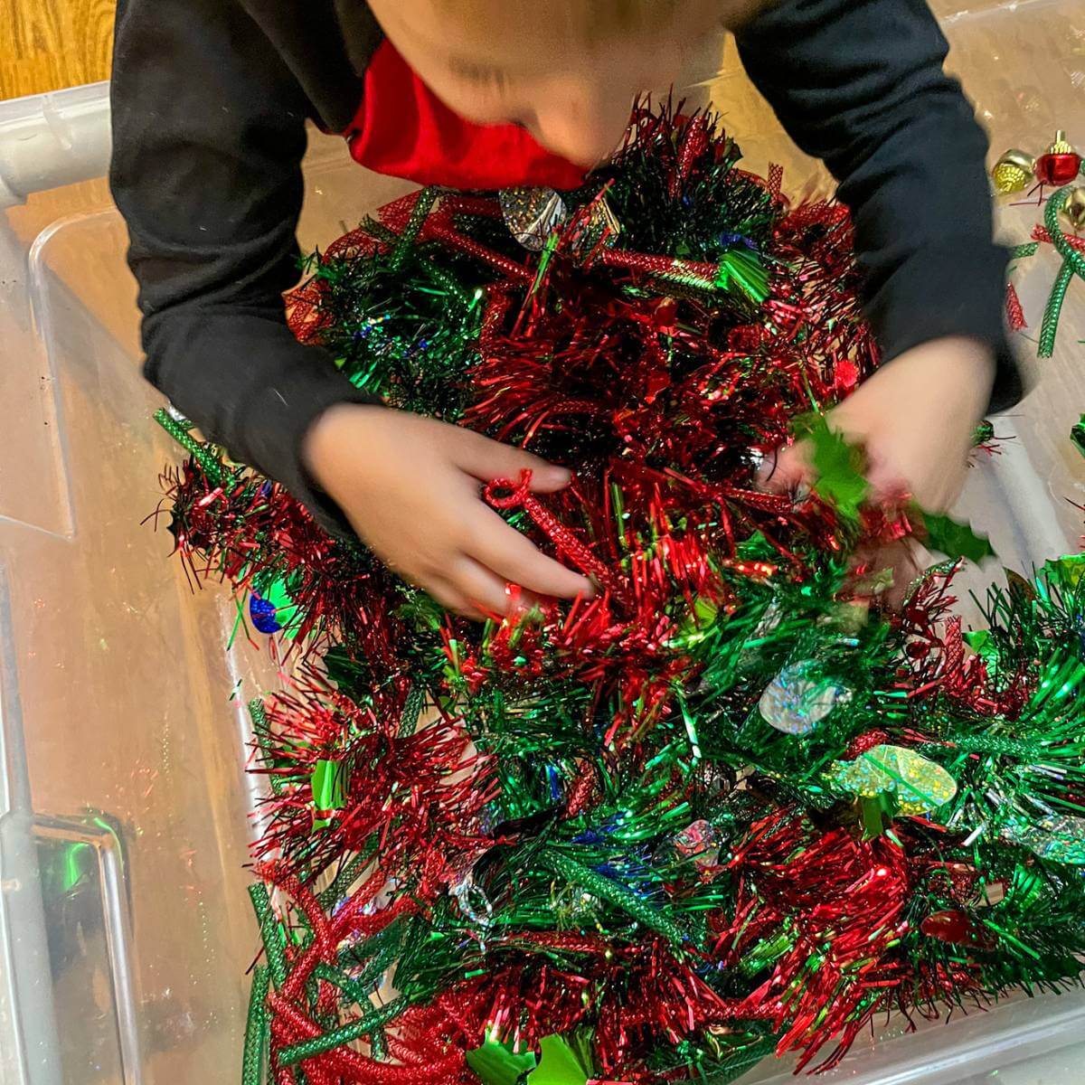Fun Christmas Collage Craft for Young Kids