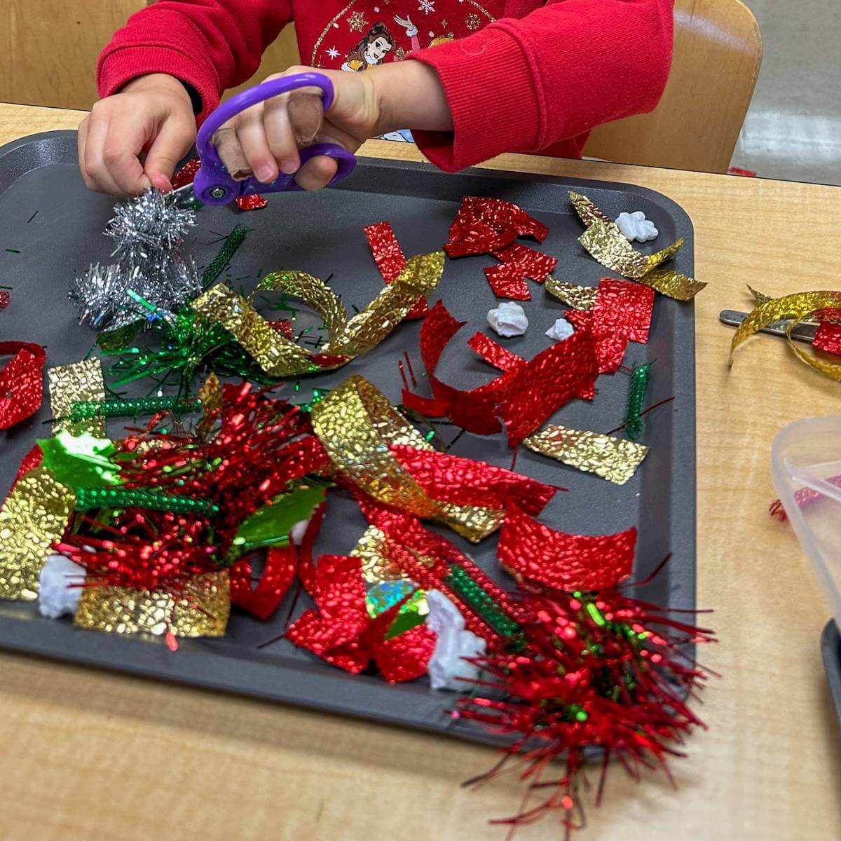 Fun Christmas Collage Craft for Young Kids